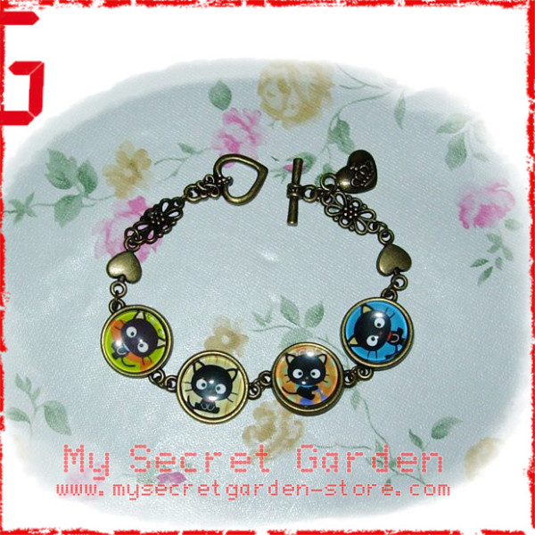 Chococat Cabochon Bronze Bracelet
